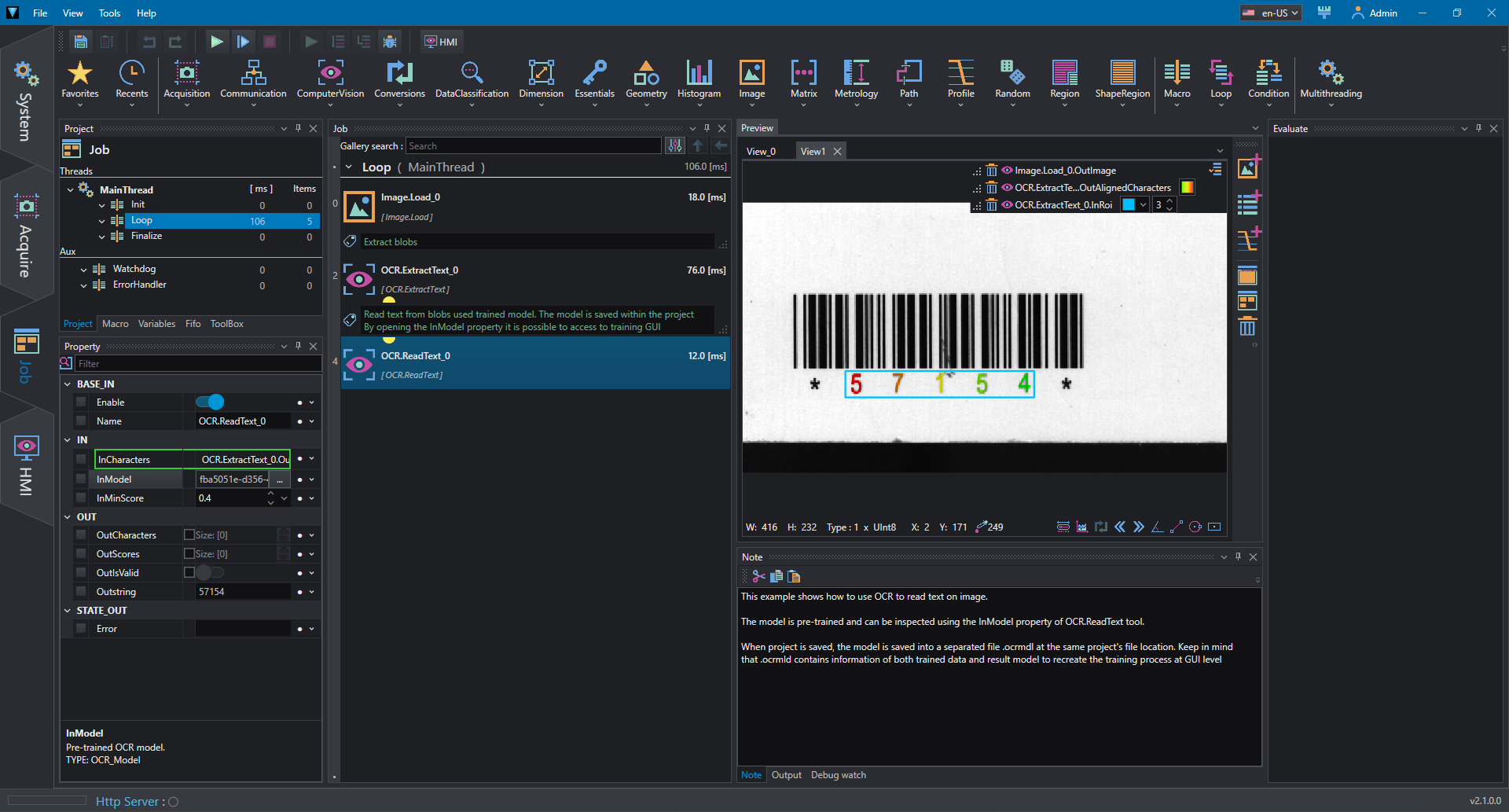 OCR - OEVIS® Documentation