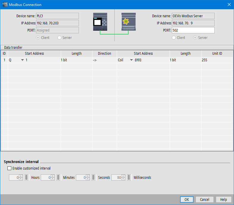 Using Modbus with Siemens PLC - OEVIS® Documentation