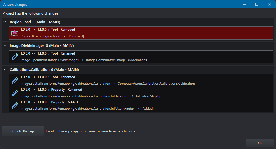 Execution bar - OEVIS® Documentation